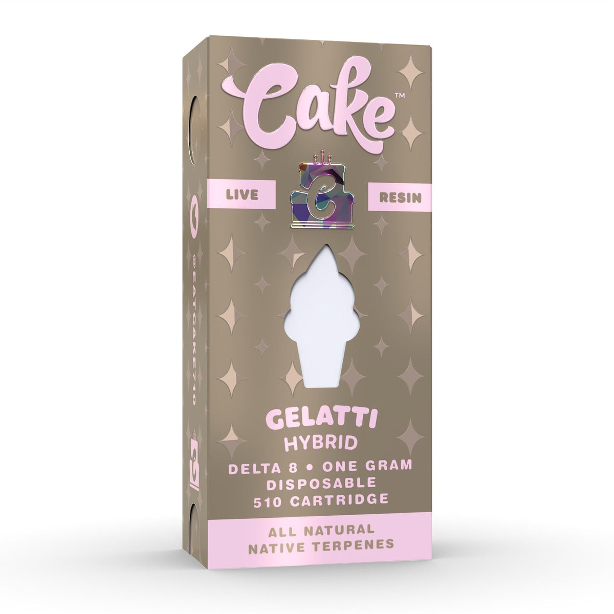 cake delta 8 live resin 1G cartridge – Cake Brand