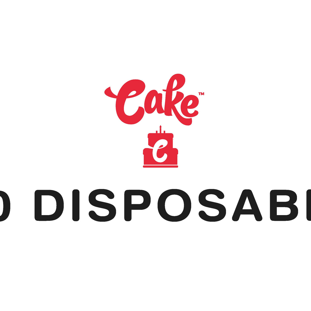 3g disposables – Cake Brand